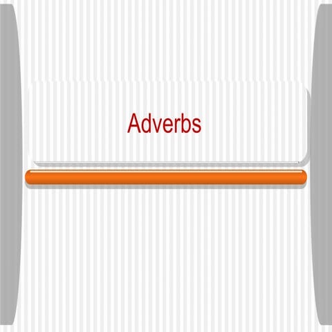 Parts of Speech English Language Adverb.ppt
