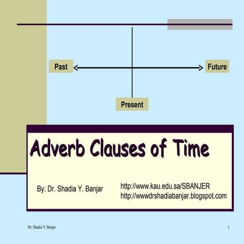 Adverbial clause 2 | PPT