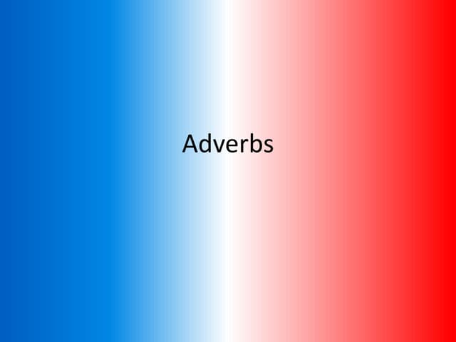 French regular verbs - first group (-er) (present tense) | PPTX