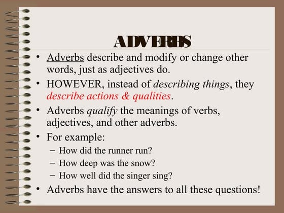 ADVERBS | PPT