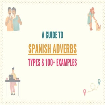 Adverbs in Spanish Presentation for teaching | PDF