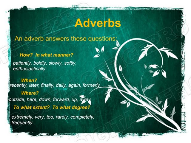 Adverbs | PPT