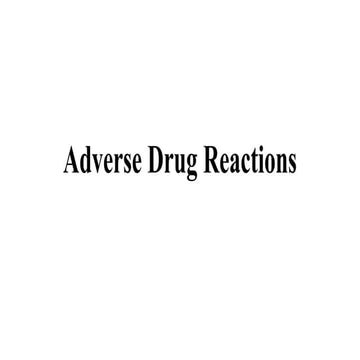Adverse Drug Interactions Ppt