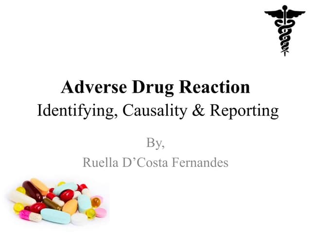 Adverse drug reaction and its types | PPTX