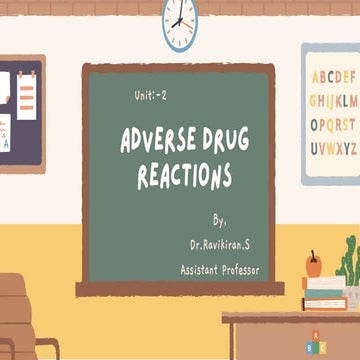 Adverse drug reactions, Drug interactions, Drug discovery and clinical ...