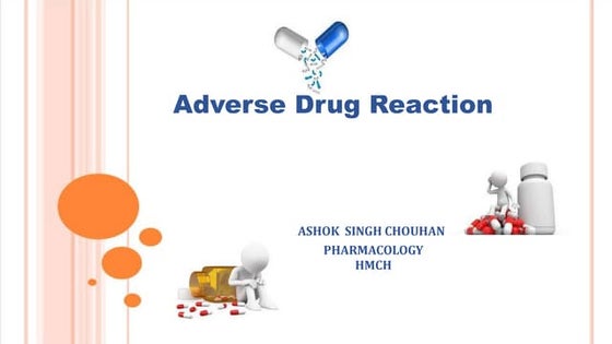 Adverse drug reactions . Clinical case scenarios, management and ...