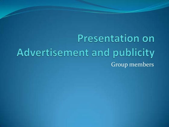 Designs for three different types of publicity/Poster | DOCX