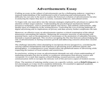 Advertisements Essay.pdf