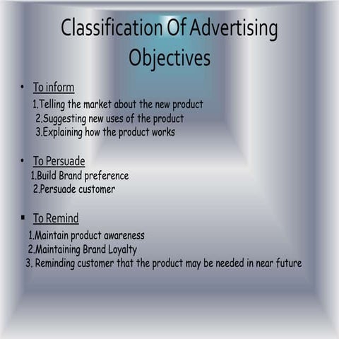 Advertising dagmar approach | PPTX