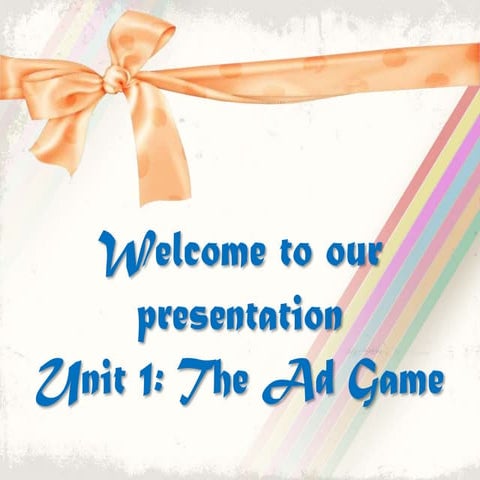 english advertising for student grade 8/9 | PDF
