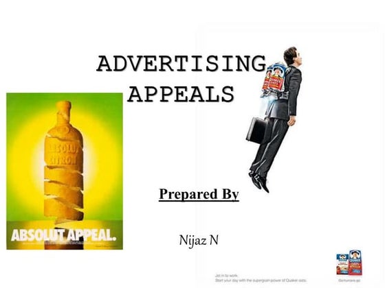 Presentation on advertising execution styles | PPT