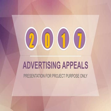 Advertising appeals | PPTX