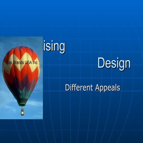Advertising_Appeals (Various Appeals) .ppt