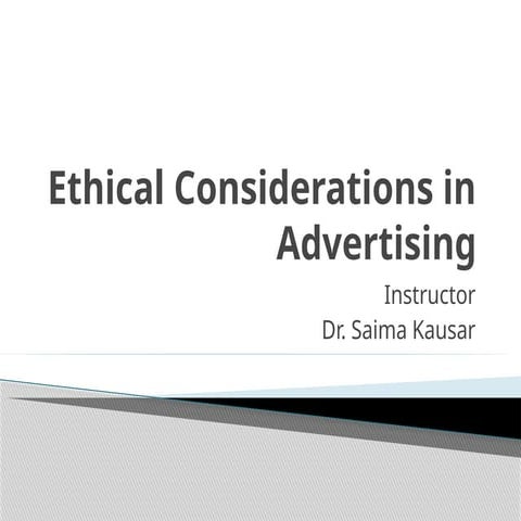 Advertising (Ethical Considerations).pptx