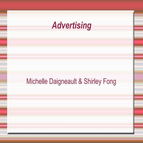 Advertising | ODP