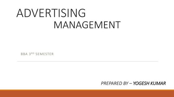 Ss advertising | PPT