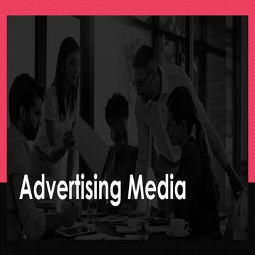 Advertising Media Society Advertising Media | PPT