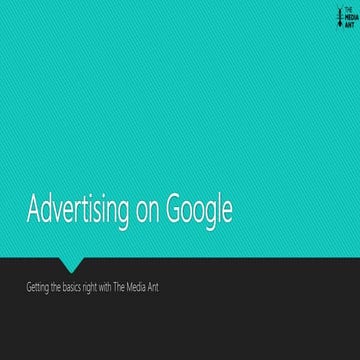 Advertising on Google | PPTX