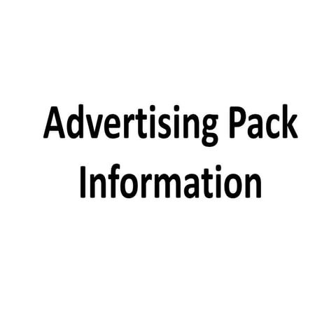 Advertising pack information | PPTX