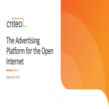 Advertising Platform for the Open Internet | PPTX