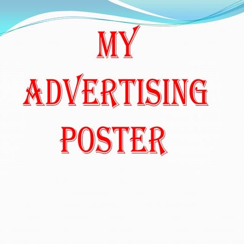 Advertising poster | PPTX