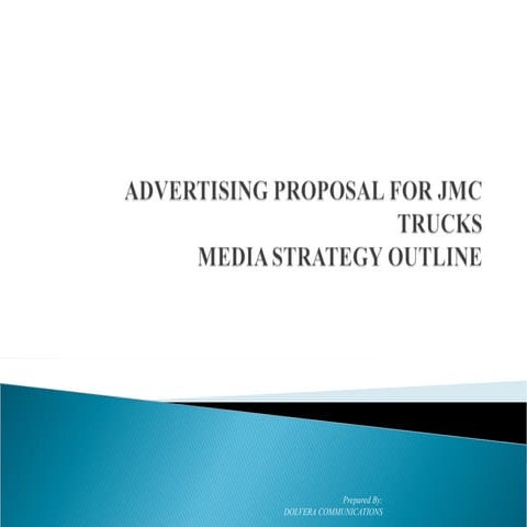 ADVERTISING PROPOSAL for JMC RTRUCK MEDIA.ppt