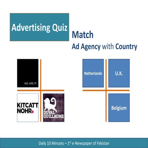 Global Advertising Quiz | PPTX