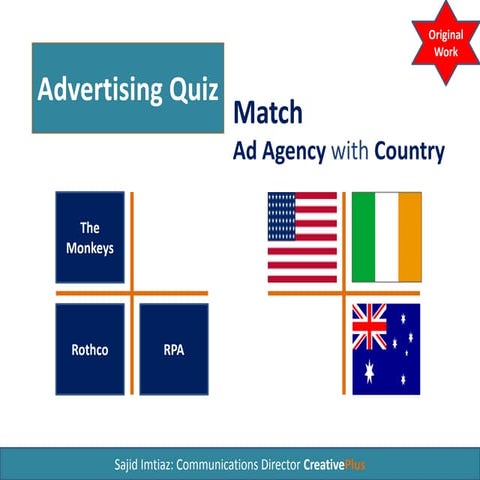 Advertising Quiz | PPT