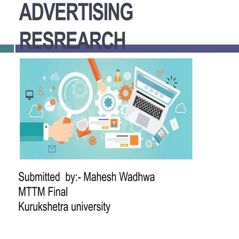 Advertising research | PPTX