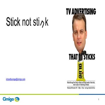 Richard Burrage's presentation at Mumbrella360 Asia | PDF | Advertising ...