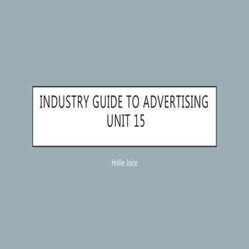 Advertising unit 15. | PPT