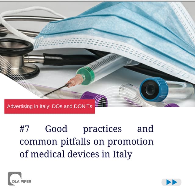 Good practices and common pitfalls on advertising of medical devices in ...
