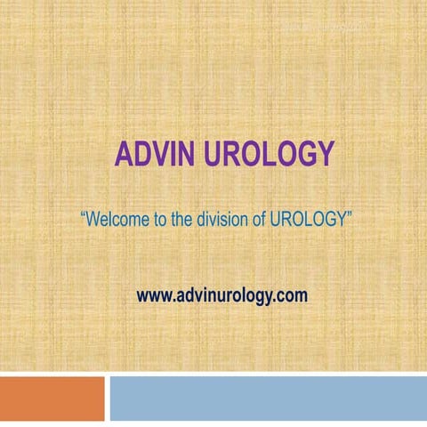 Complete range of Urology Products | PPT