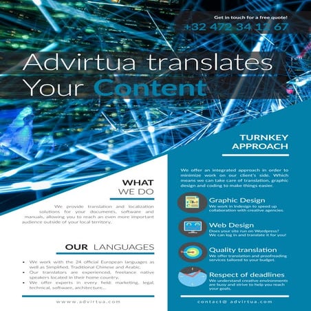 Advirtua translation services | PDF