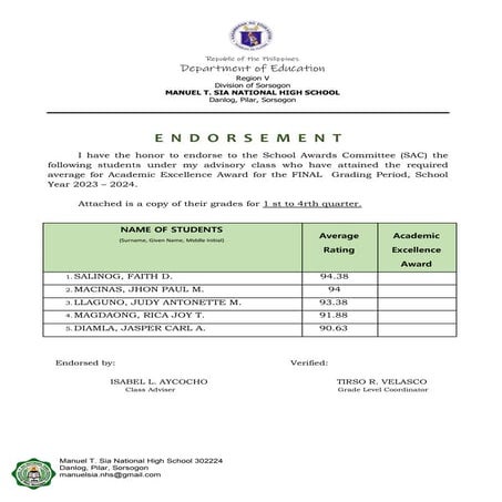 AdvisersEndorsement-to-School-Awards-Committee 4RTH.docx