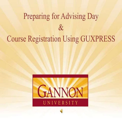 Advising day and course registration | PPTX | College Planning ...