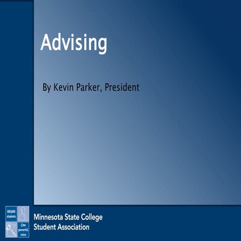 Advising | PPTX | College Planning | College Education