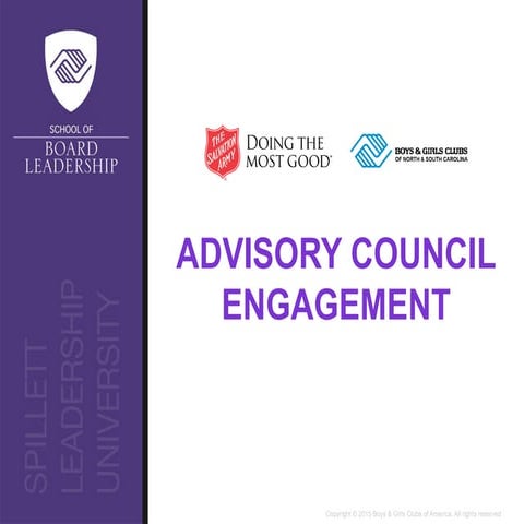 Advisory Council Engagement - TSA 2025.pptx