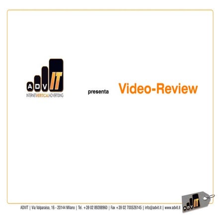 Advit VideoReview | PDF