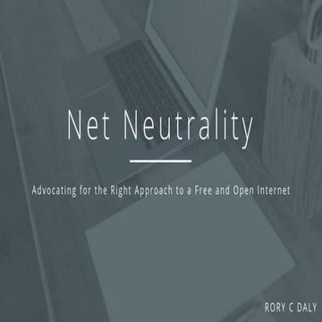 Net Neutrality Advocacy | PPT