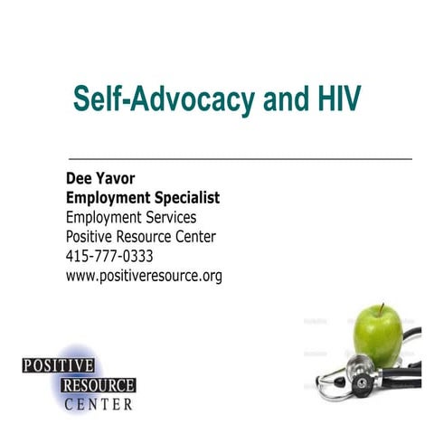 Advocacy and HIV | PPT