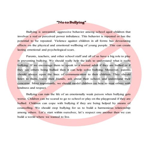 advocacy bullying.docx