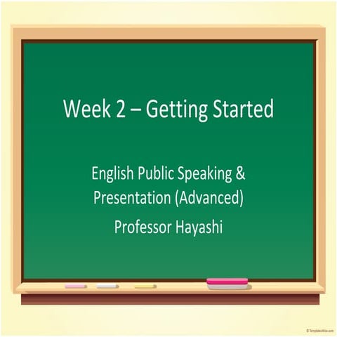 Advpres week2 | PPT