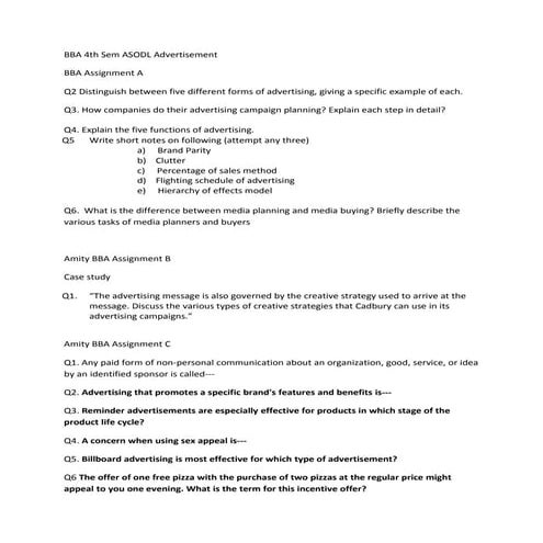 Promotion- Multiple Choice Questions ( MCQs) | PPTX