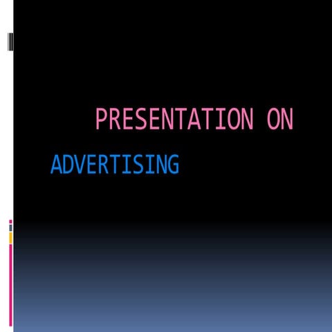 Concept of Advertising | PPTX