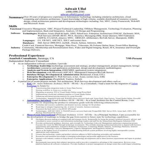 Adwait Ullal Resume | PDF