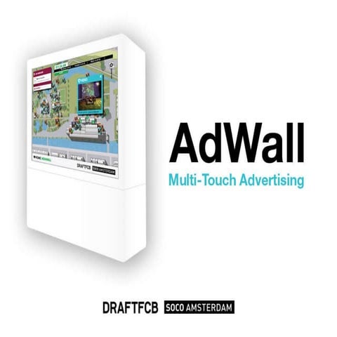 AdWall - Multitouch for Advertising | PPT