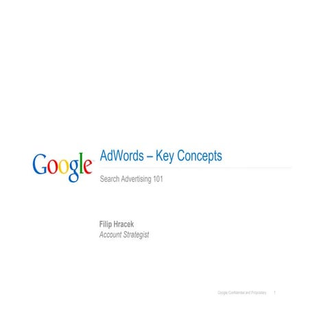 Google Ad words | PDF