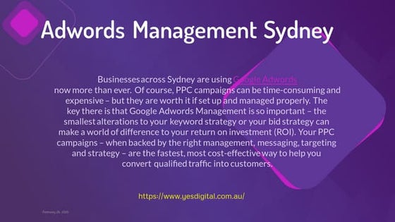 Google ads management brisbane | PPT