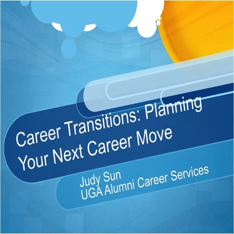 Career Transitions (Webinar) | PPTX